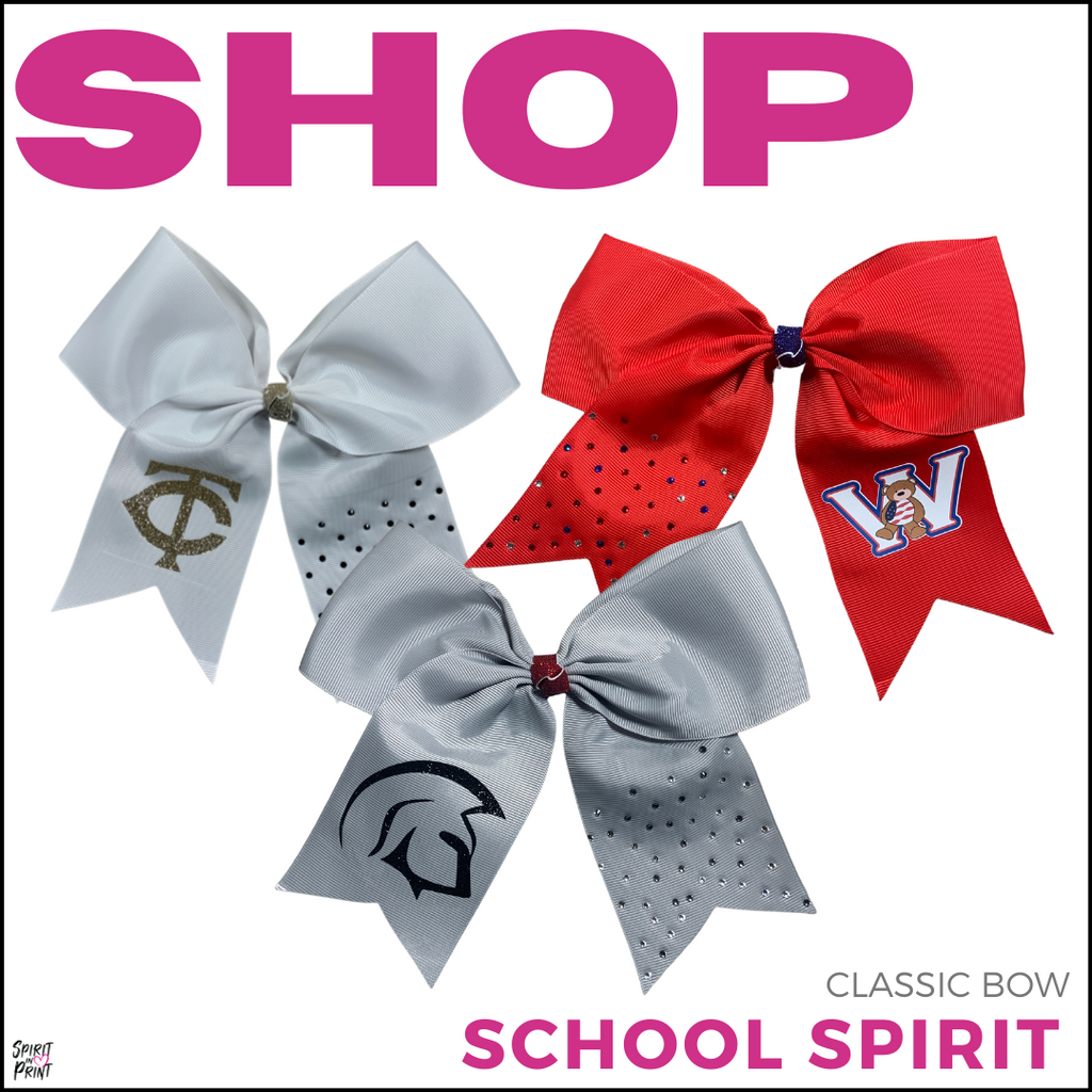 School Spirit Bow – Spirit in Print